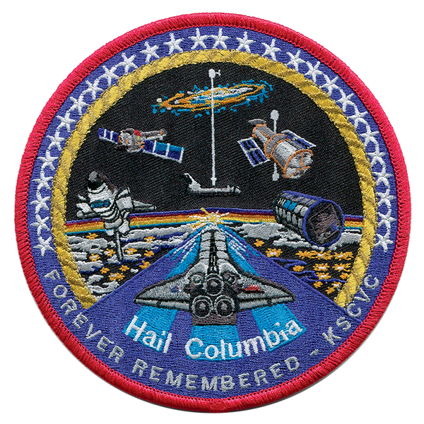 Columbia Exhibit Commemorative – Space Patches