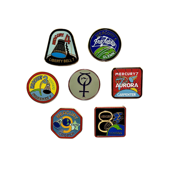 Mercury Pin Set – Space Patches