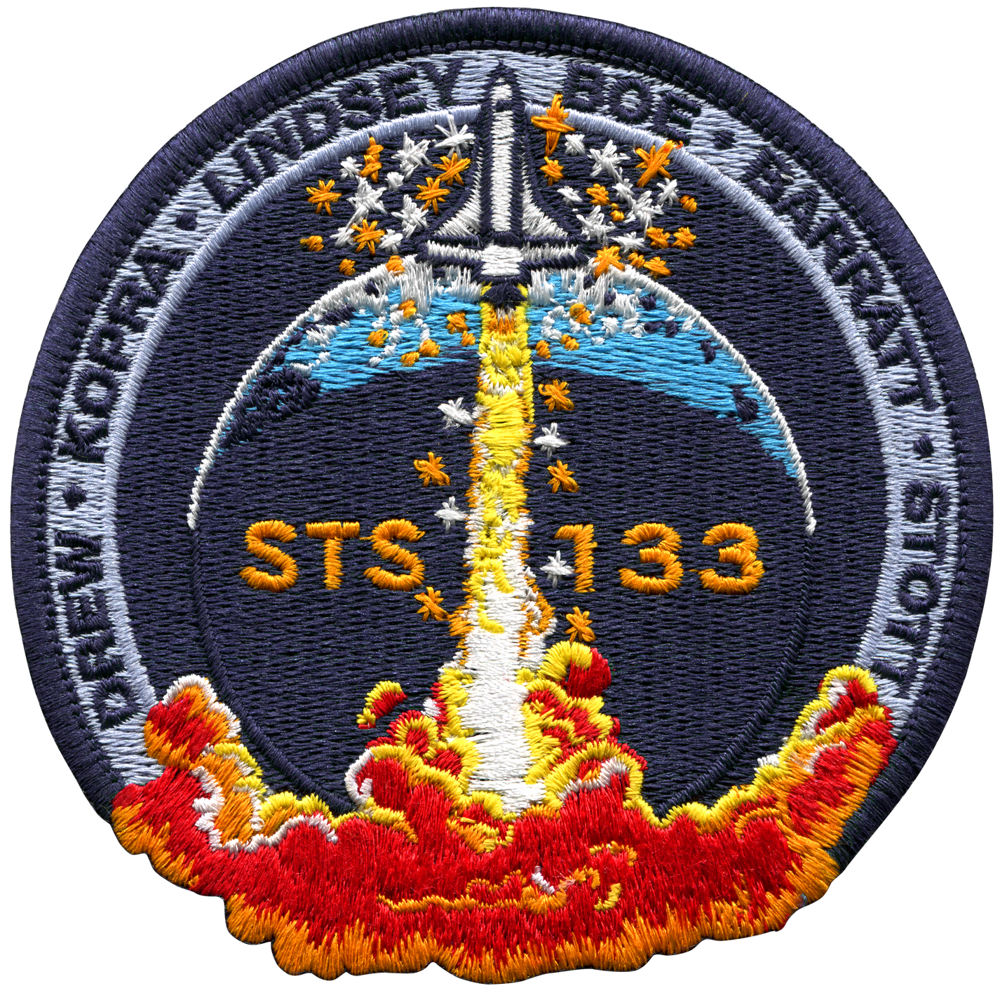 STS-133 Crew Change – Space Patches