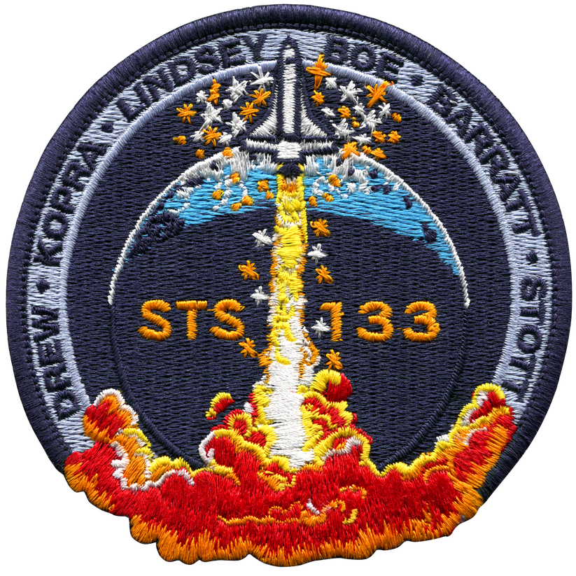 STS-133 Crew Change – Space Patches