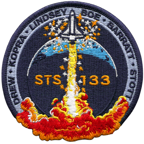 STS-133 Crew Change – Space Patches