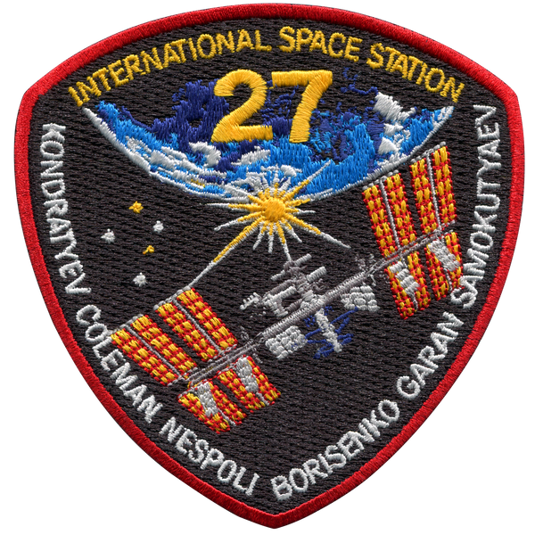 Expedition 27 – Space Patches