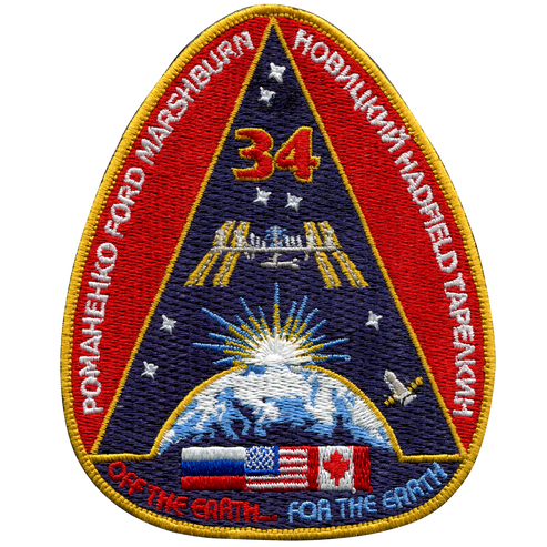 Expedition 34 – Space Patches