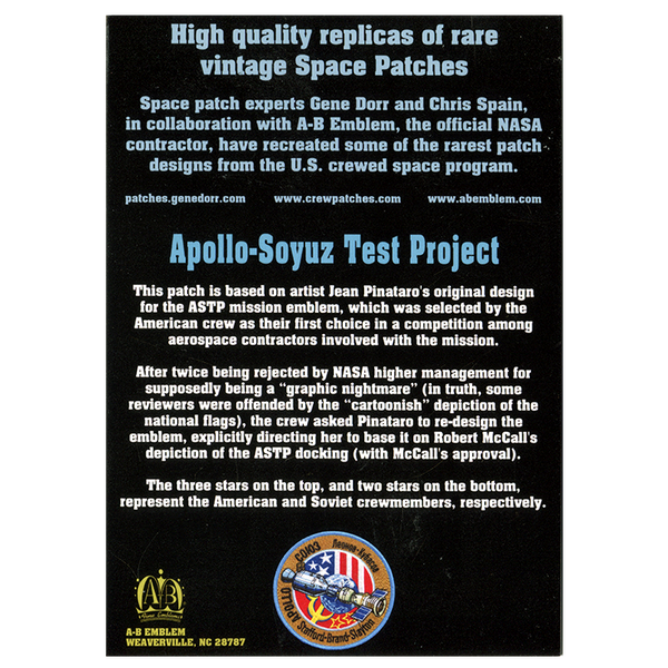 Apollo-Soyuz Test Project – Space Patches
