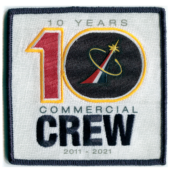 Commercial Crew 10 Years – Space Patches