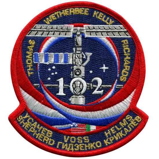 STS-102 – Space Patches