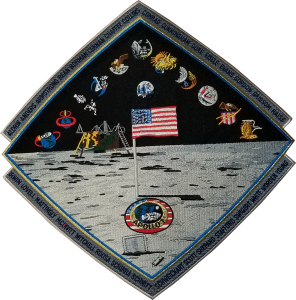 Apollo Missions Back-Patch – Space Patches